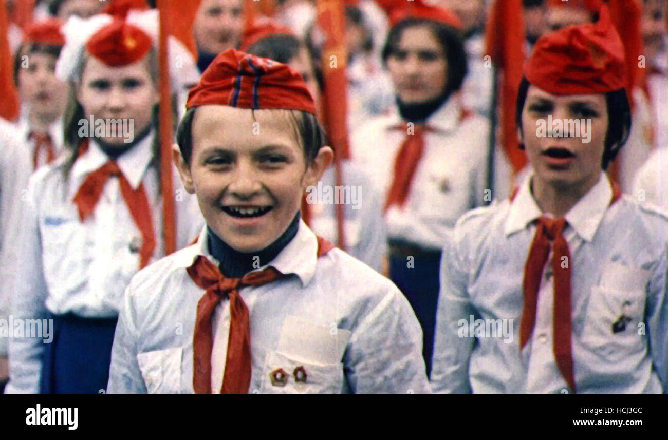 MY PERESTROIKA, Young Soviet Pioneers on Red Square during a May Day ...