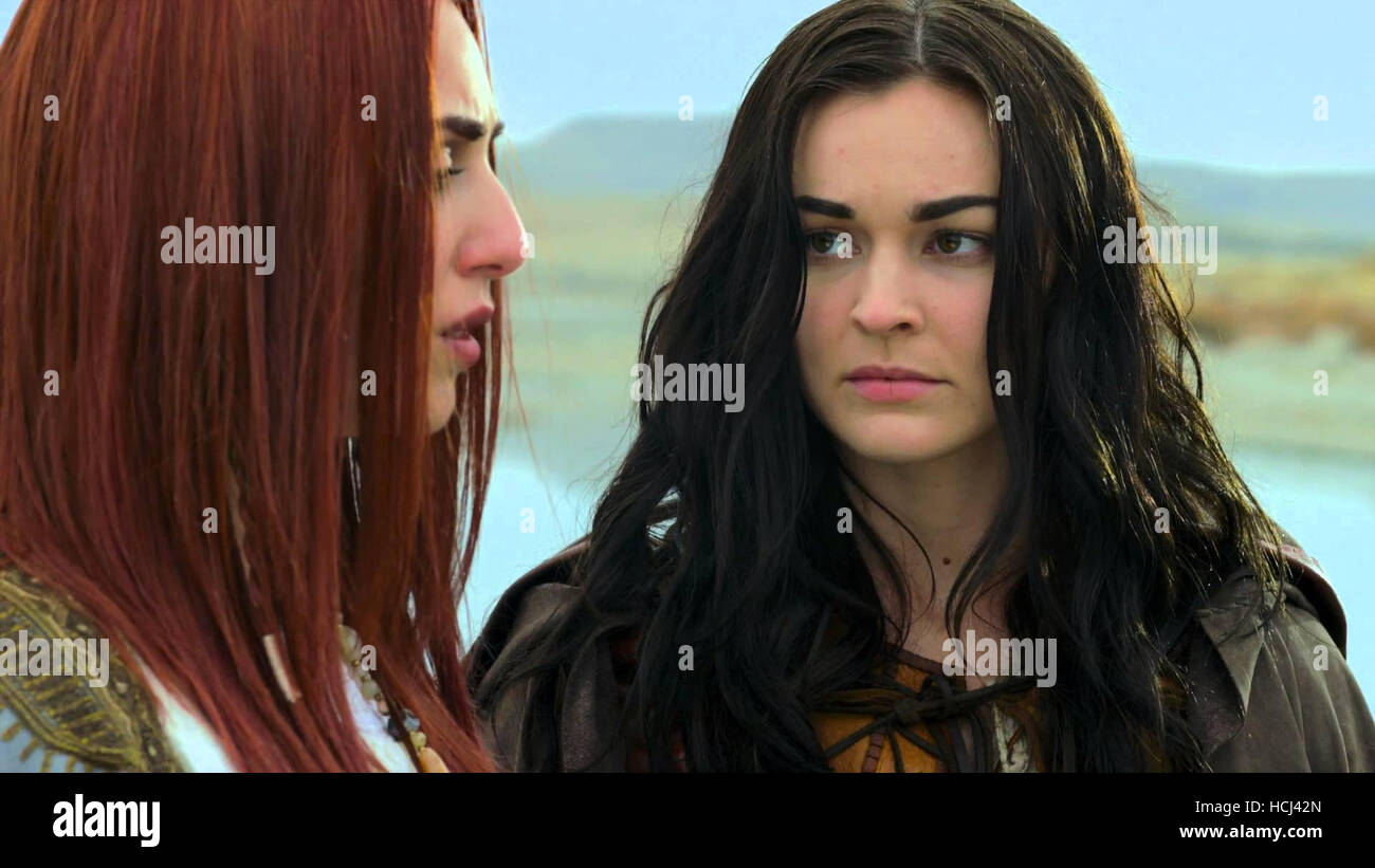 MYTHICA: THE DARKSPORE, from left: Nicola Posener, Melanie Stone, 2015 ...