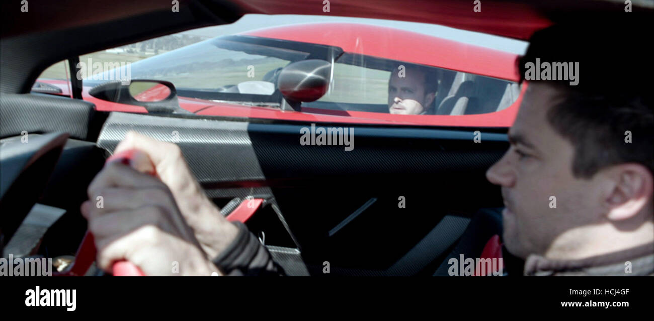 NEED FOR SPEED, from left: Aaron Paul, Dominic Cooper, 2014. ©Walt ...