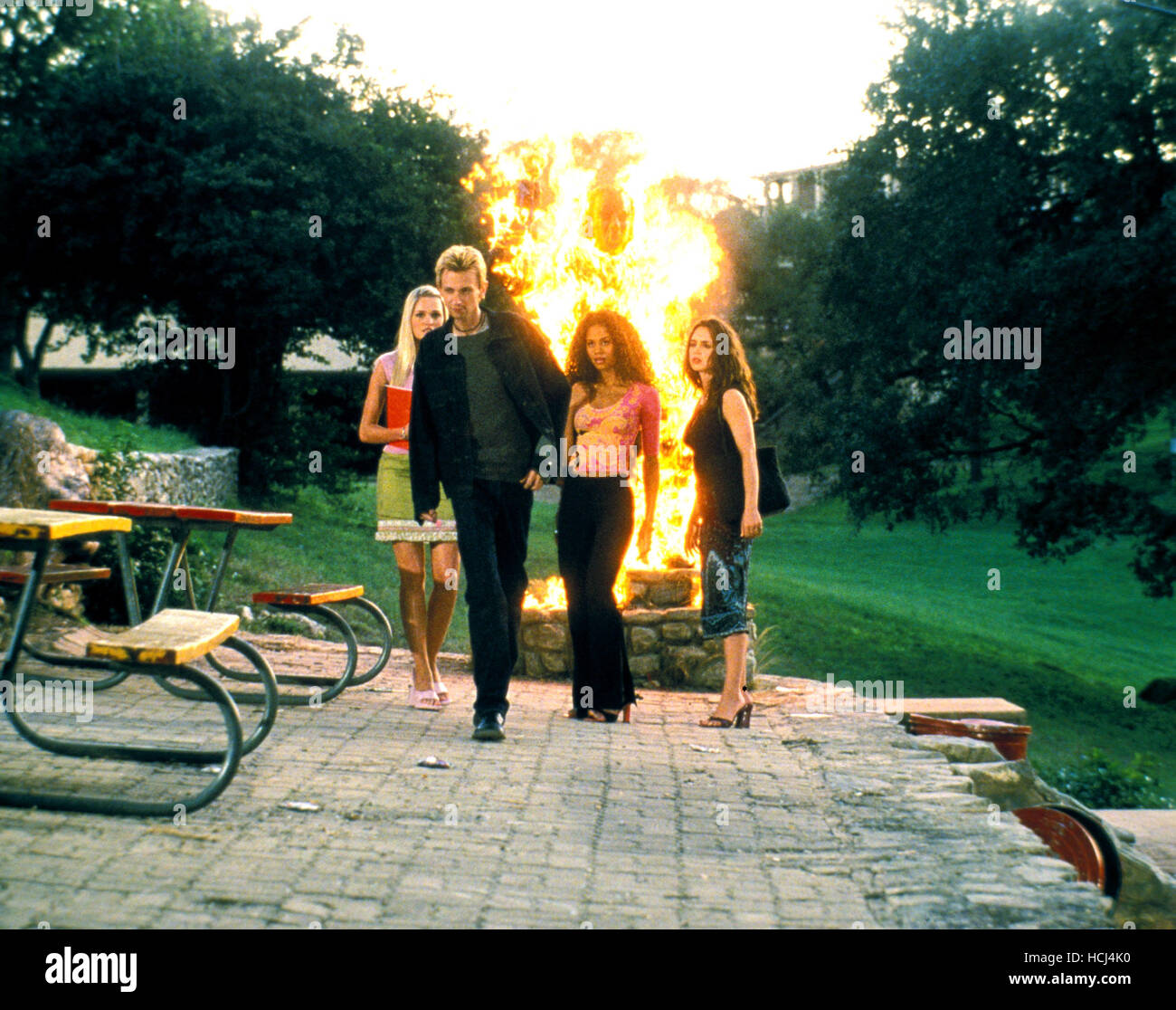 THE NEW GUY, Sunny Mabrey, DJ Qualls, Joy Hadnott, Eliza Dushku, 2002 ...