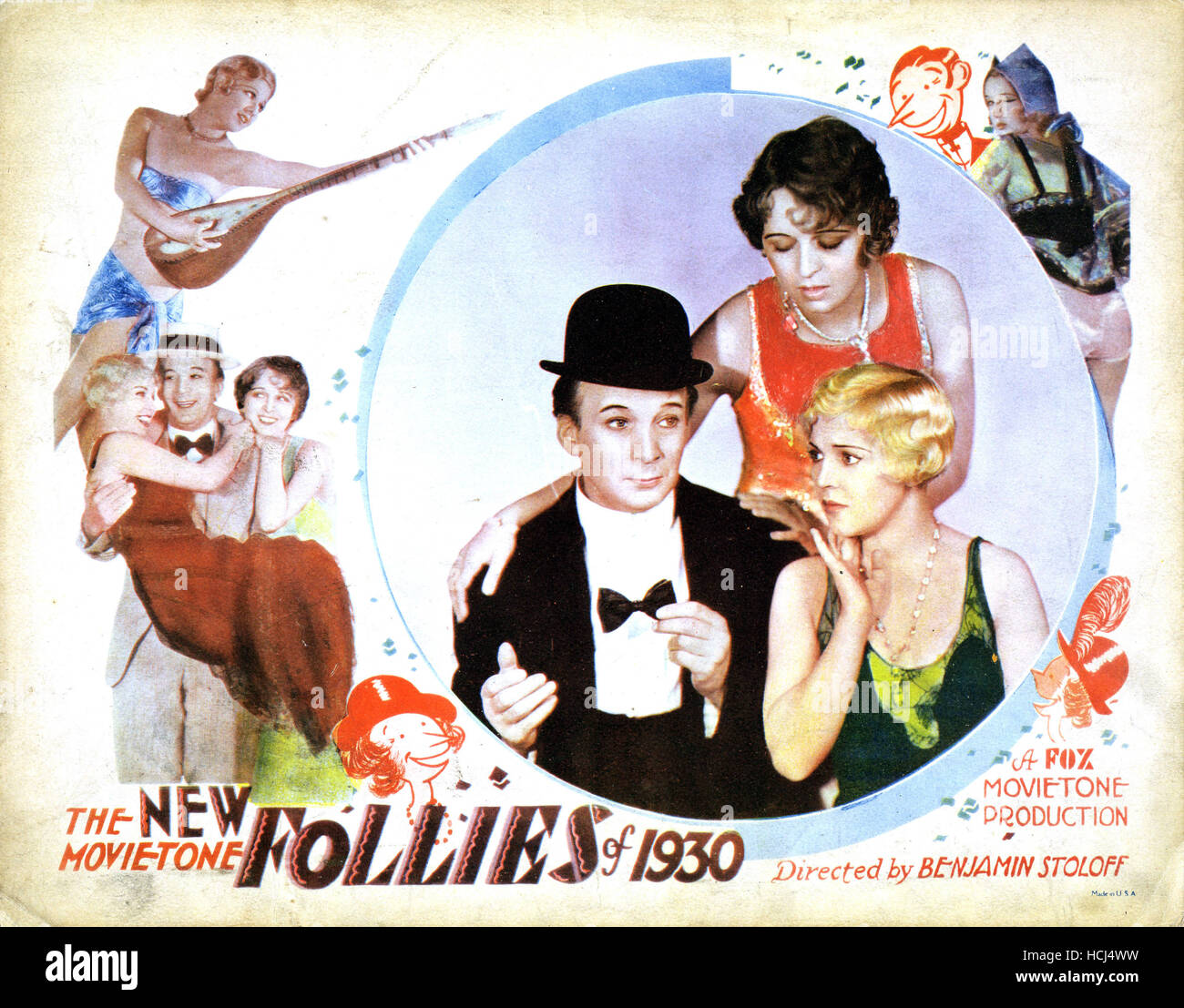 NEW MOVIETONE FOLLIES OF 1930, from left, El Brendel, Noel Francis ...