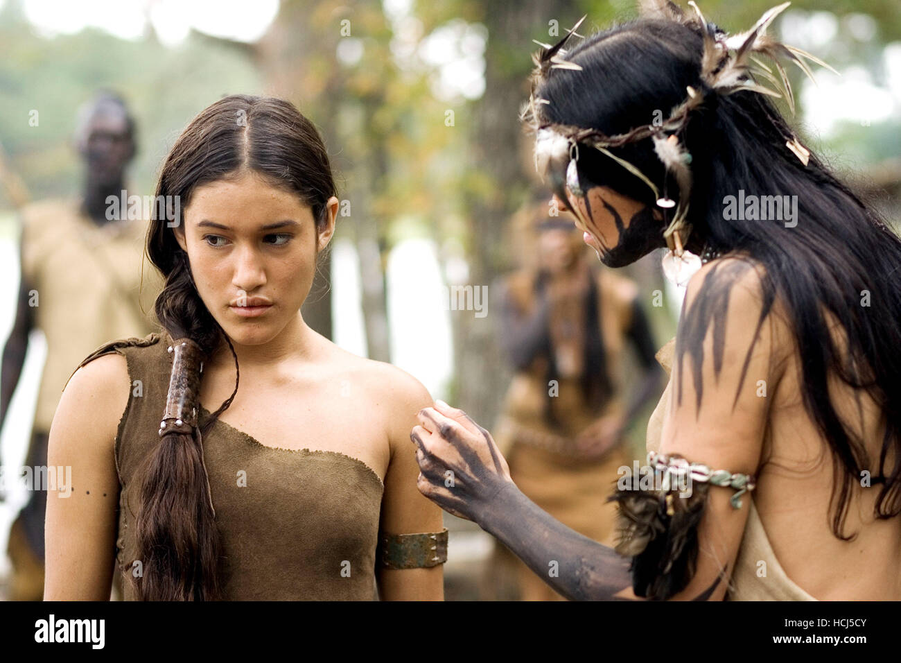 THE NEW WORLD, Q'orianka Kilcher, Alex Rice, 2005, (c) New Line ...