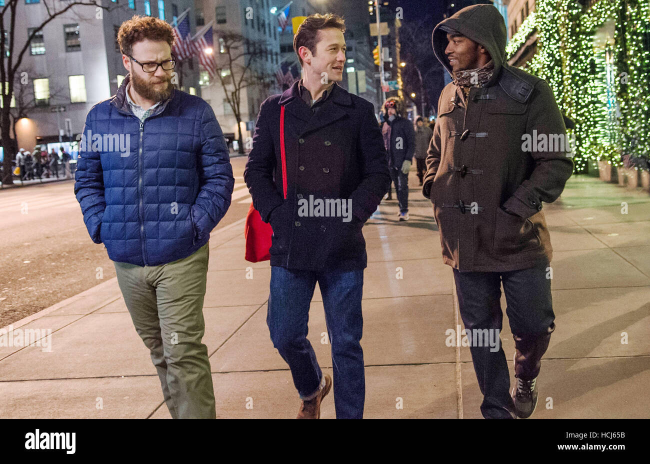 THE NIGHT BEFORE, from left: Seth Rogen, Joseph Gordon-Levitt, Anthony ...