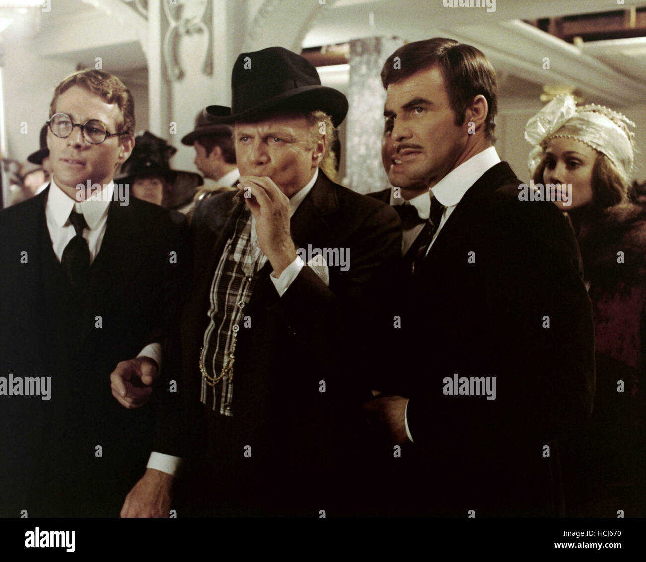 NICKELODEON, Ryan O'Neal, Brian Keith, Burt Reynolds, 1976 Stock Photo ...