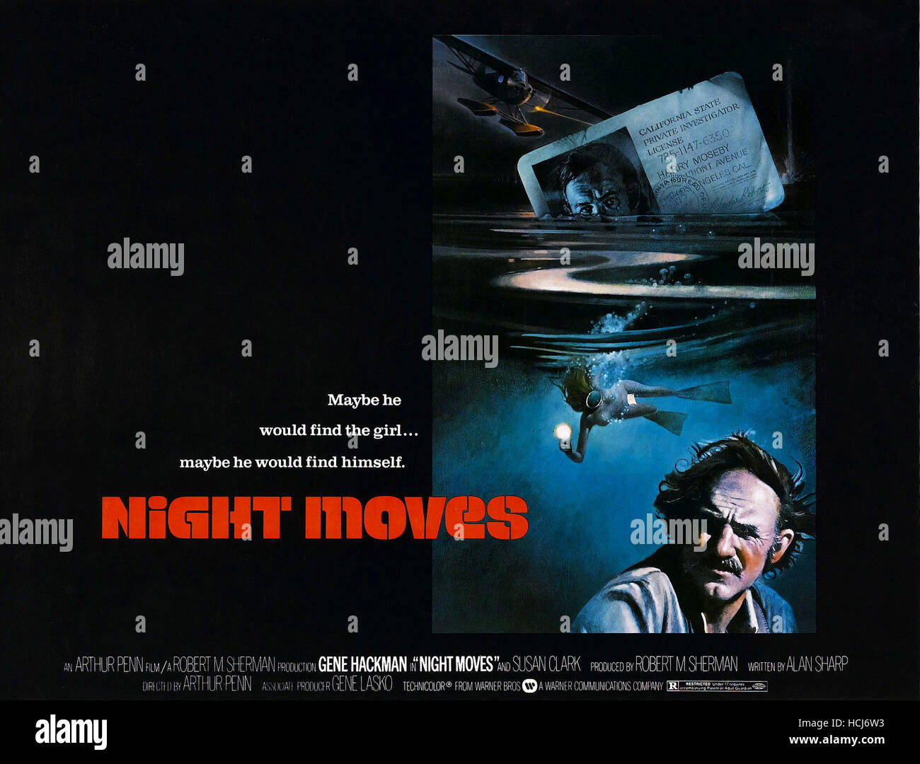 NIGHT MOVES, Gene Hackman, 1975 Stock Photo - Alamy