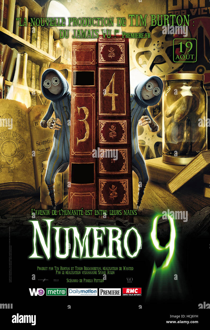 9, (aka NUMERO 9, aka NINE), French poster art, 2009. ©Focus Features ...