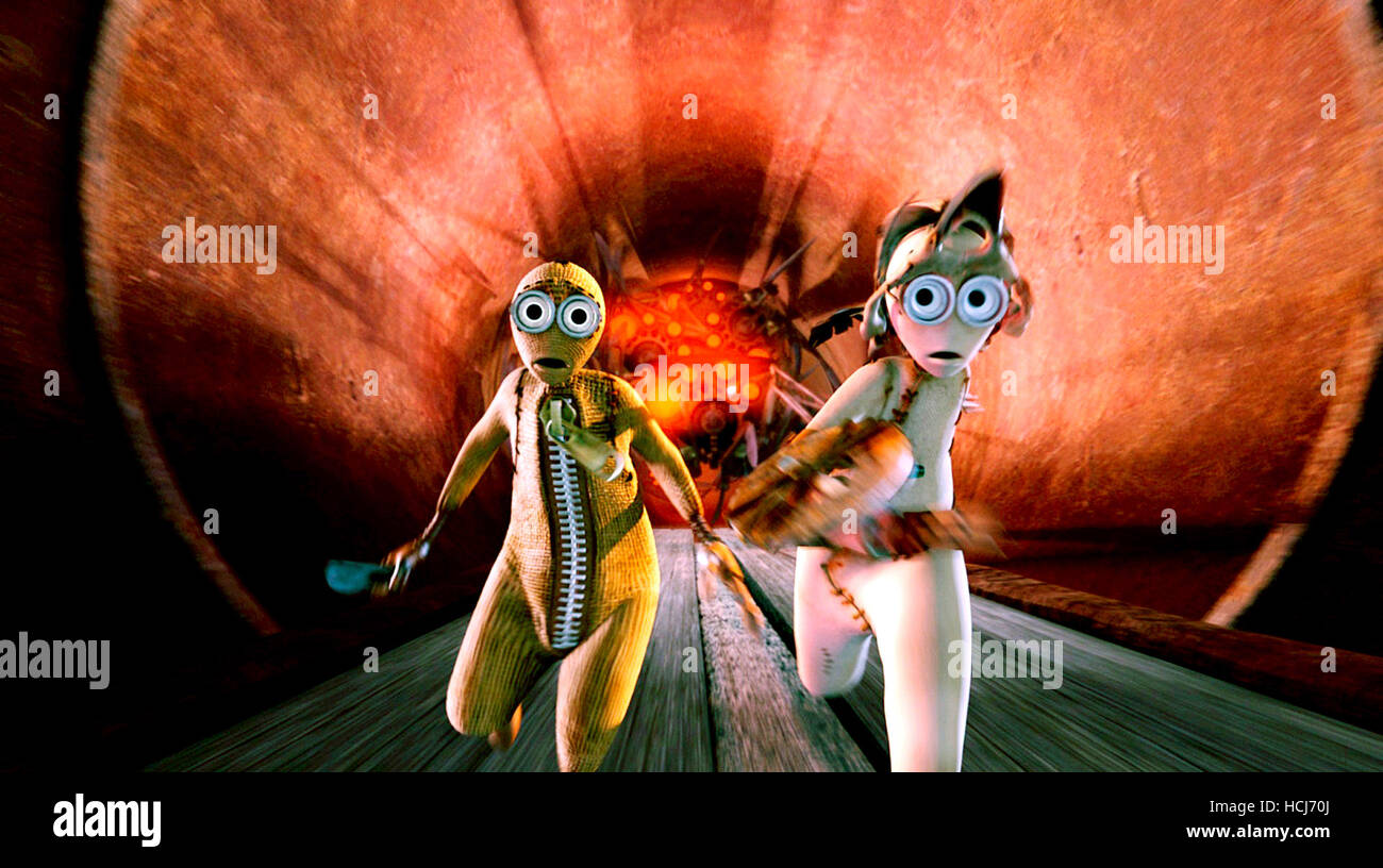 9, (aka NINE), from left: 9 (voice: Elijah Wood), 7 (voice: Jennifer ...