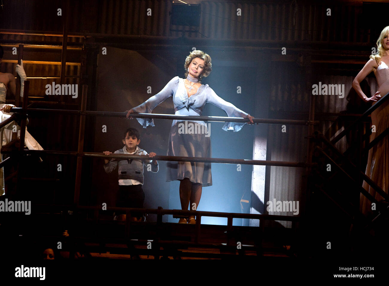 NINE, Sophia Loren (blue dress), 2009. Ph: David James/©Weinstein ...