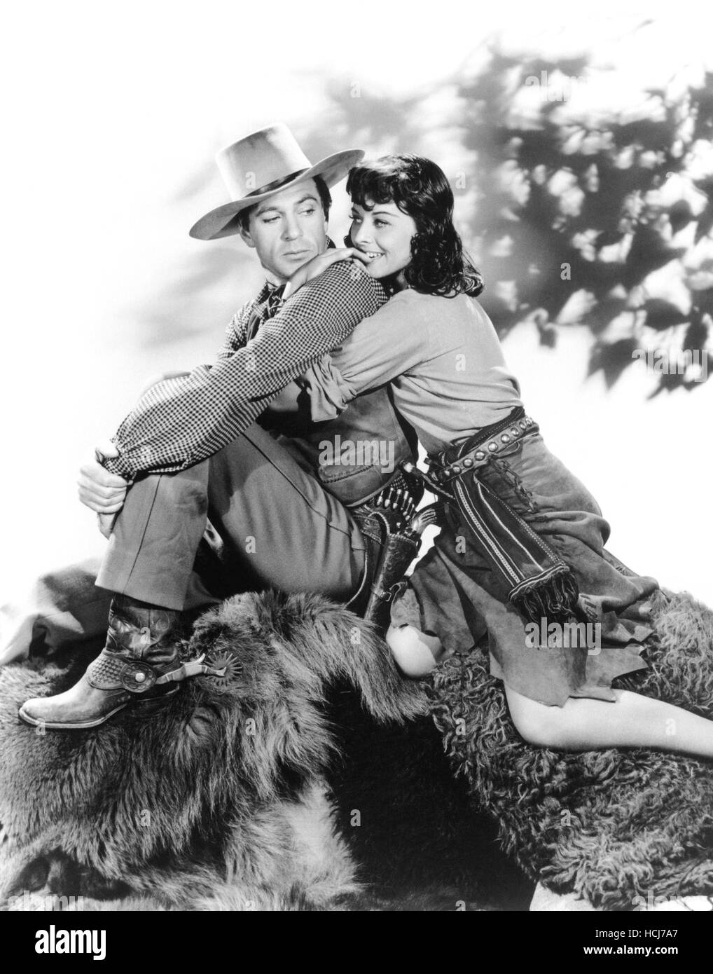 NORTH WEST MOUNTED POLICE, from left: Gary Cooper, Paulette Goddard ...