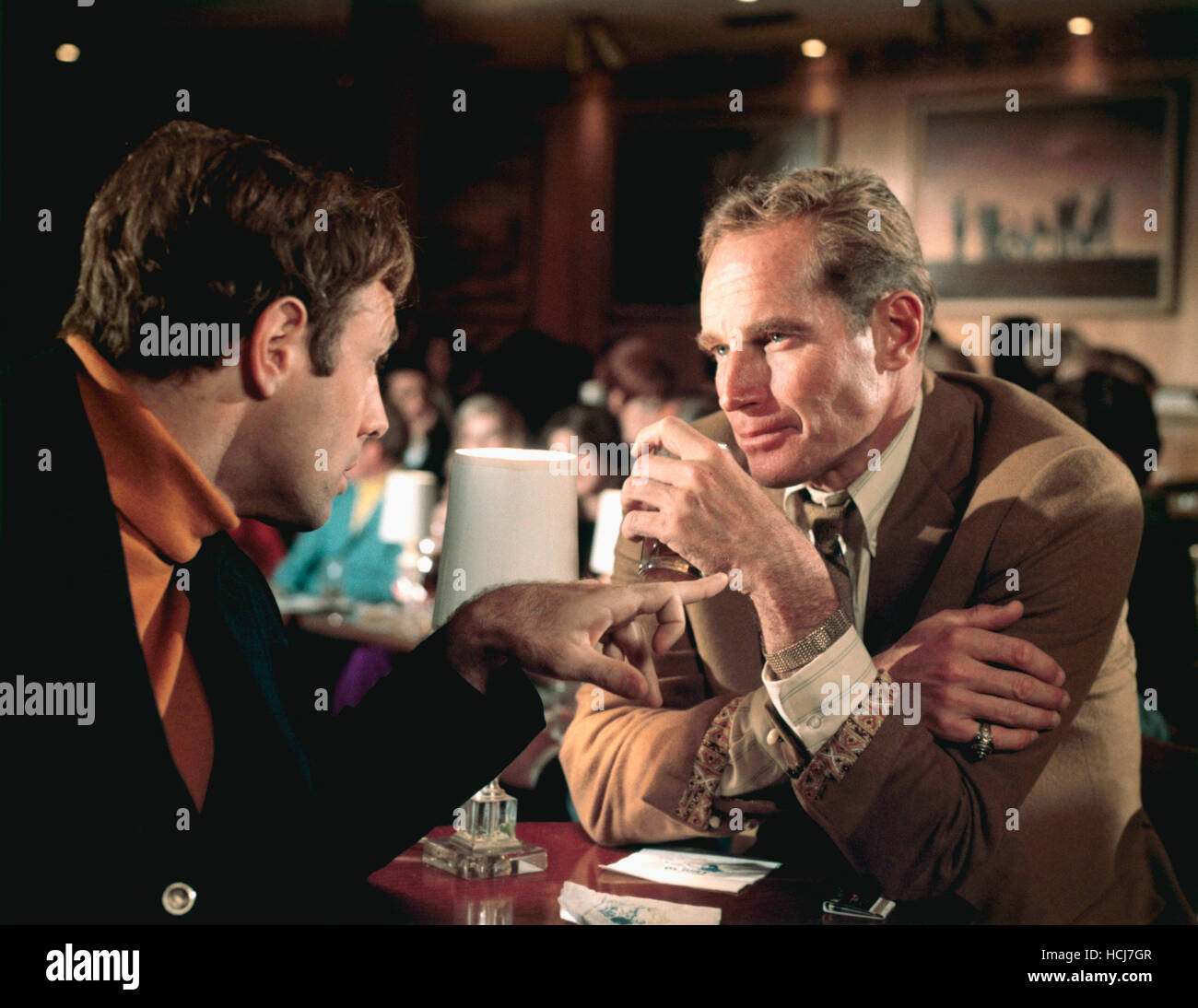 NUMBER ONE, Bruce Dern, Charlton Heston, 1969 Stock Photo - Alamy