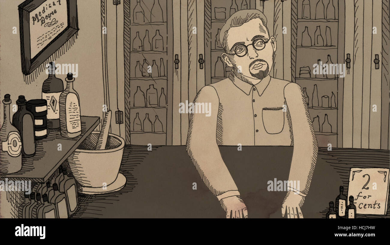 NUTS!, illustration of Doctor John R. Brinkley, 2016. © mTuckman Media ...