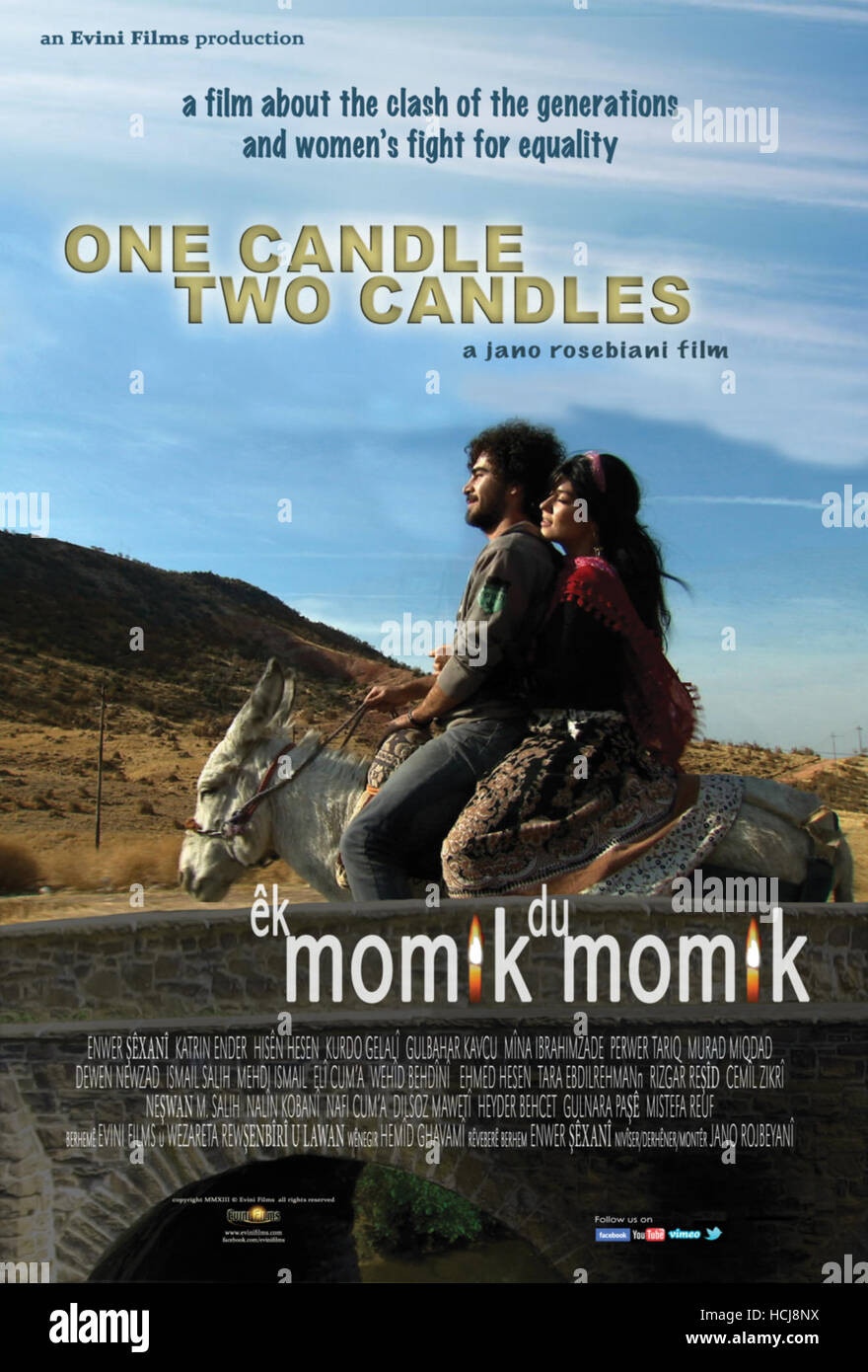 ONE CANDLE, TWO CANDLES, (aka EK MOMIK, DU MOMIK...), international ...