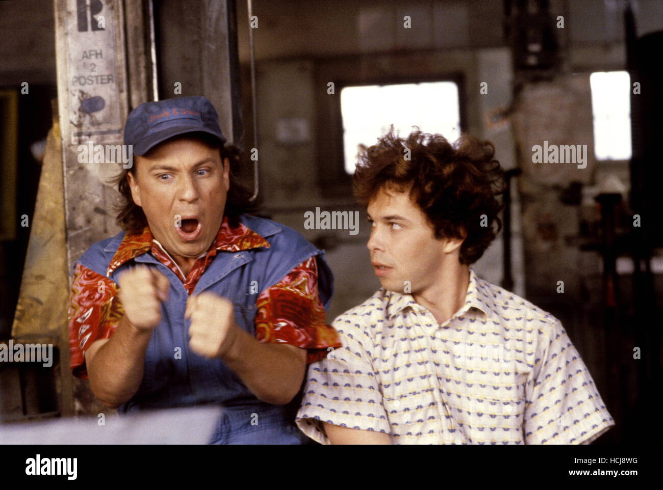 ONE CRAZY SUMMER, Bobcat Goldthwait, Curtis Armstrong, 1986. ©Warner ...