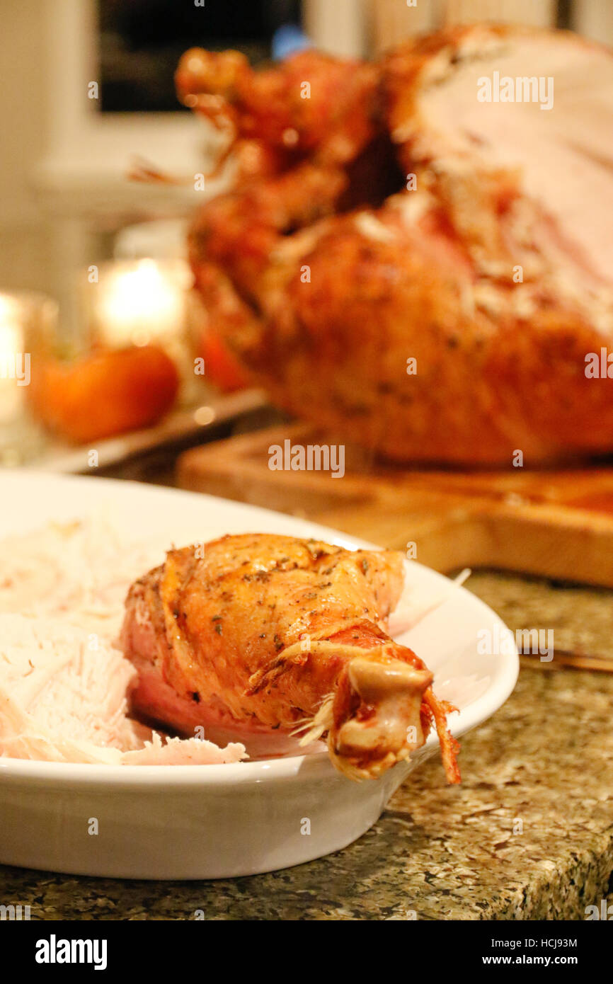 Turkey family eat hi-res stock photography and images - Alamy