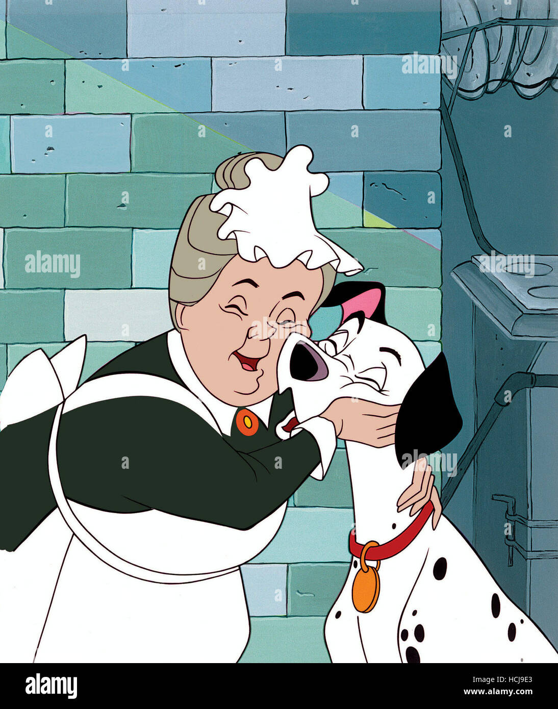 101 DALMATIANS (aka ONE HUNDRED AND ONE DALMATIANS), Nanny, Pongo, 1961 ...