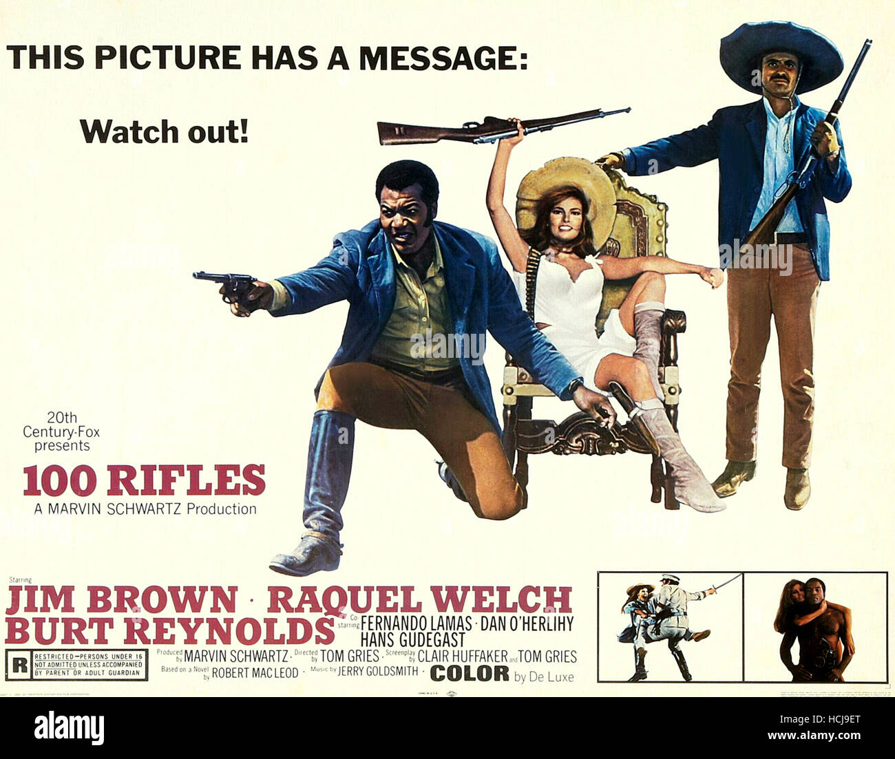 100 rifles raquel welch hi-res stock photography and images - Alamy