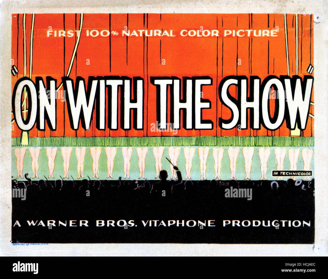 ON WITH THE SHOW!, 1929 Stock Photo - Alamy