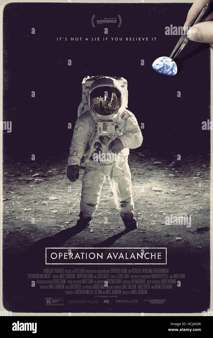OPERATION AVALANCHE, poster, 2016. ©Lionsgate/Courtesy Everett ...