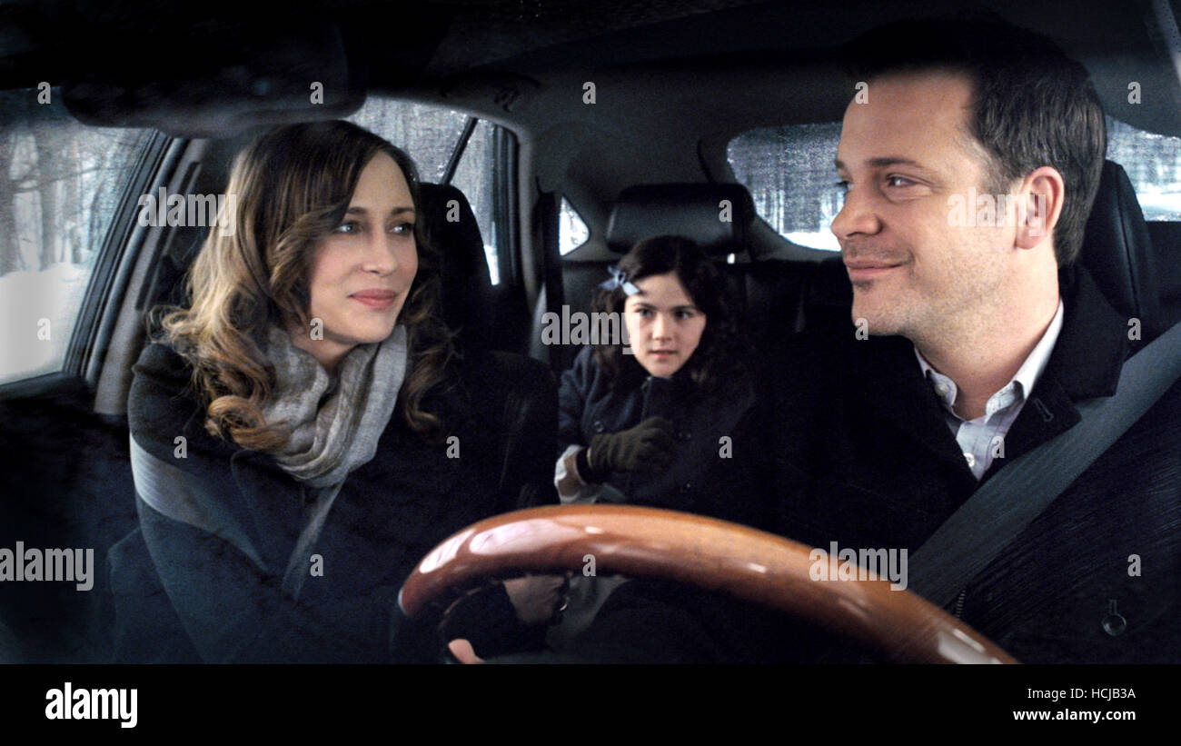 ORPHAN, from left: Vera Farmiga, Isabelle Fuhrman, Peter Sarsgaard ...