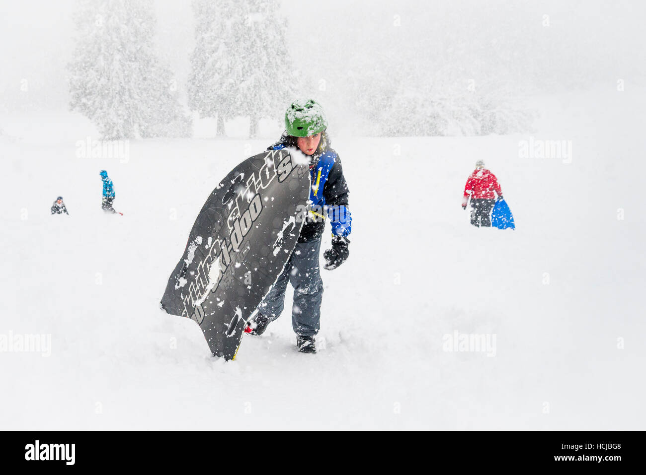 British winter scene hi-res stock photography and images - Alamy