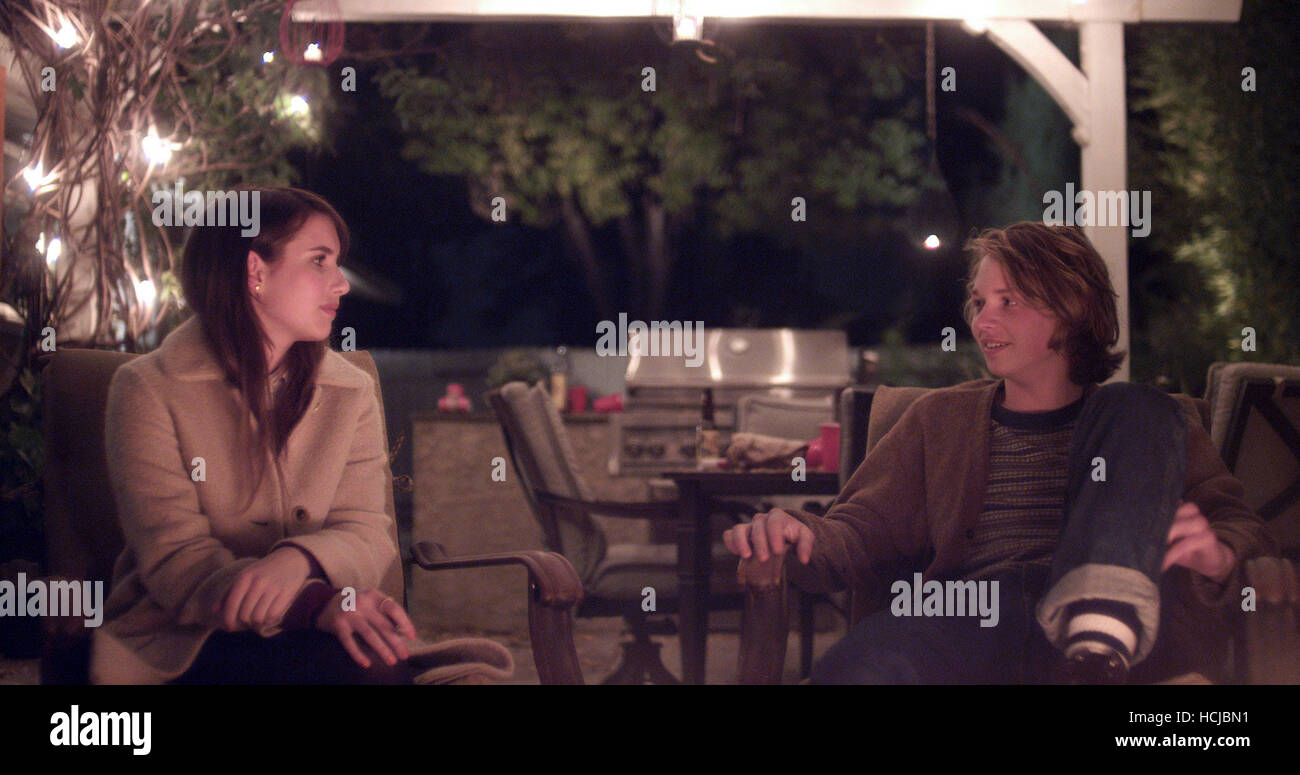 PALO ALTO, from left: Emma Roberts, Jack Kilmer, 2013. ©Tribeca Film ...