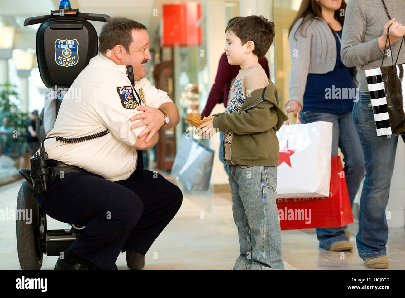 PAUL BLART: MALL COP, from left: Kevin James, Dylan Clark Marshall ...