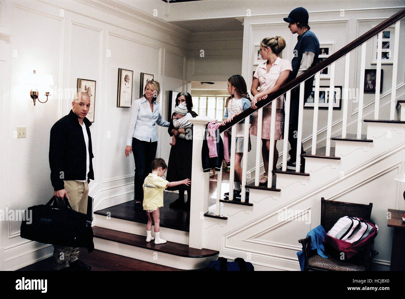 THE PACIFIER, Vin Diesel, Faith Ford, Logan/Keegan Hoover, Carol Kane ...