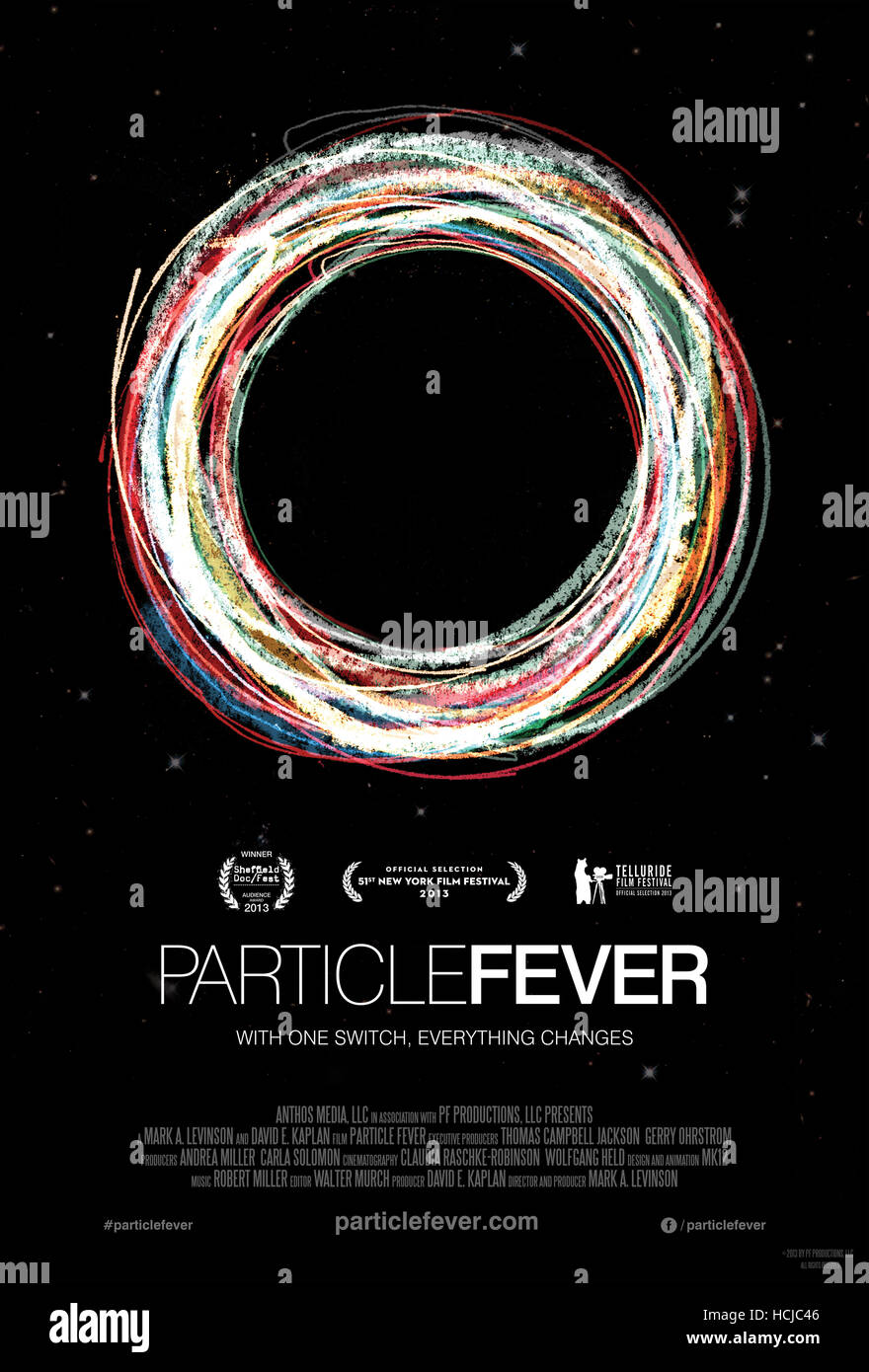 PARTICLE FEVER, international poster art, 2013. ©Abramorama/courtesy ...