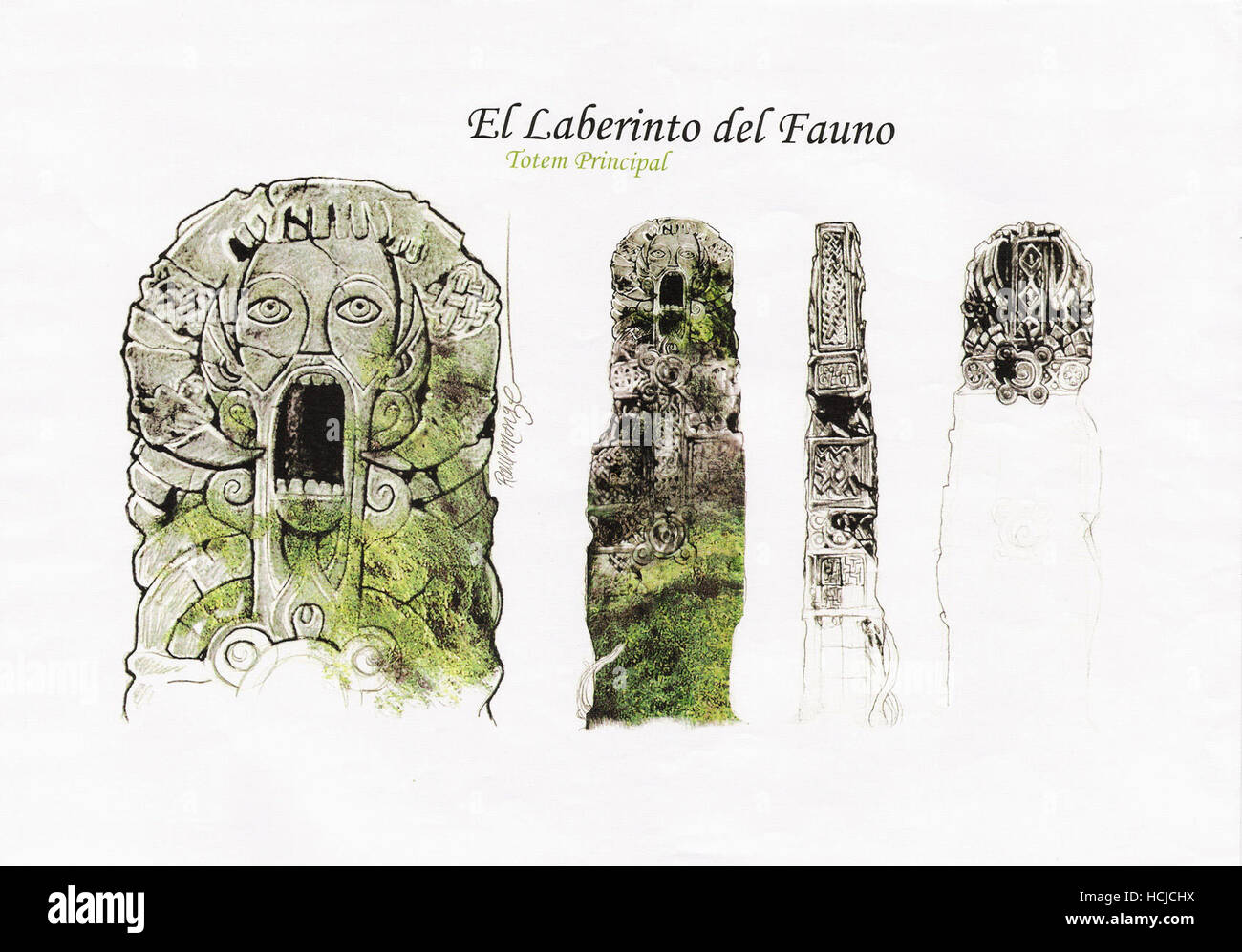 PAN'S LABYRINTH, (aka EL LABERINTO DEL FAUNO), sketch, 2006 ...