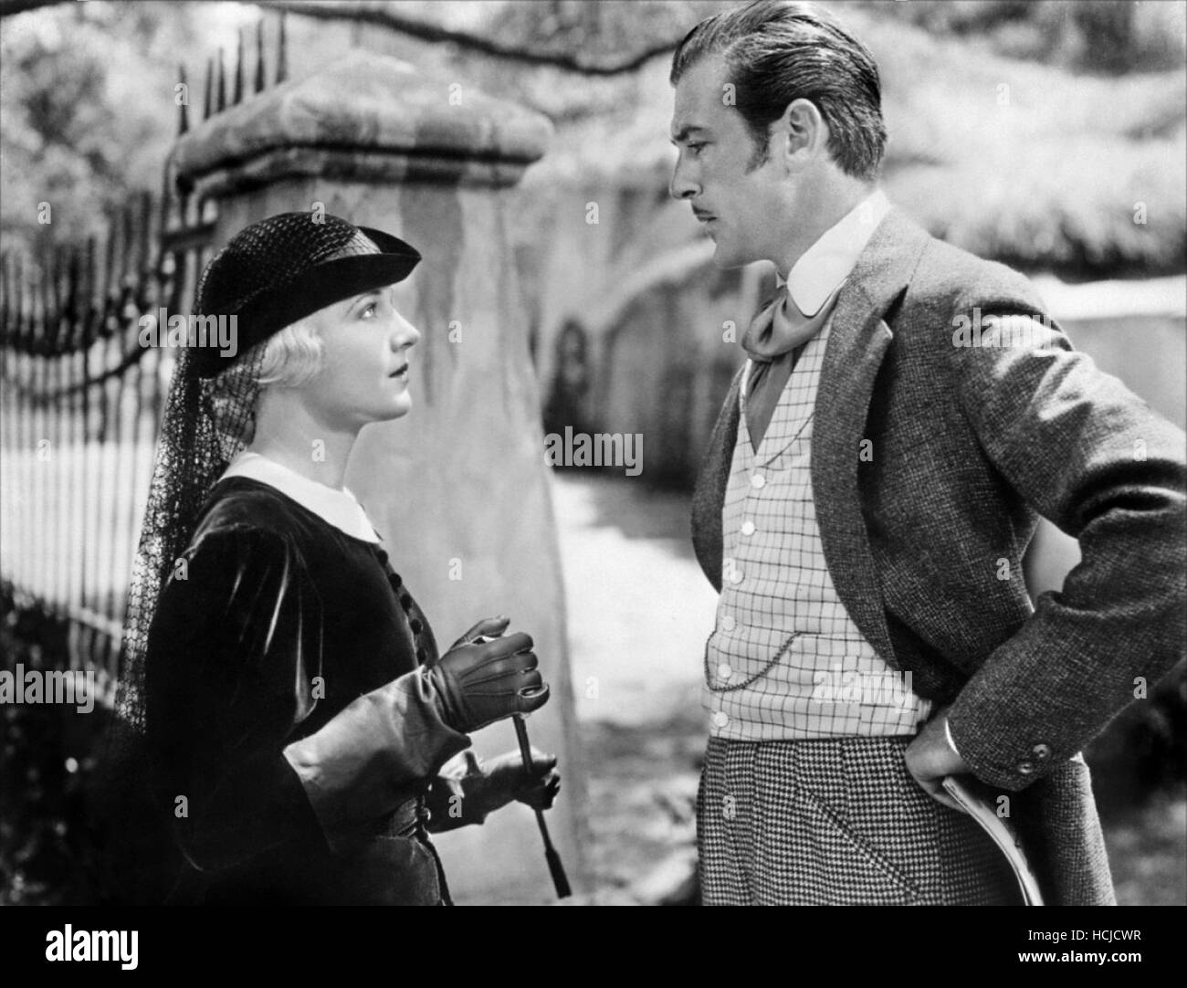 PETER IBBETSON, from left: Ann Harding, Gary Cooper, 1935 Stock Photo ...