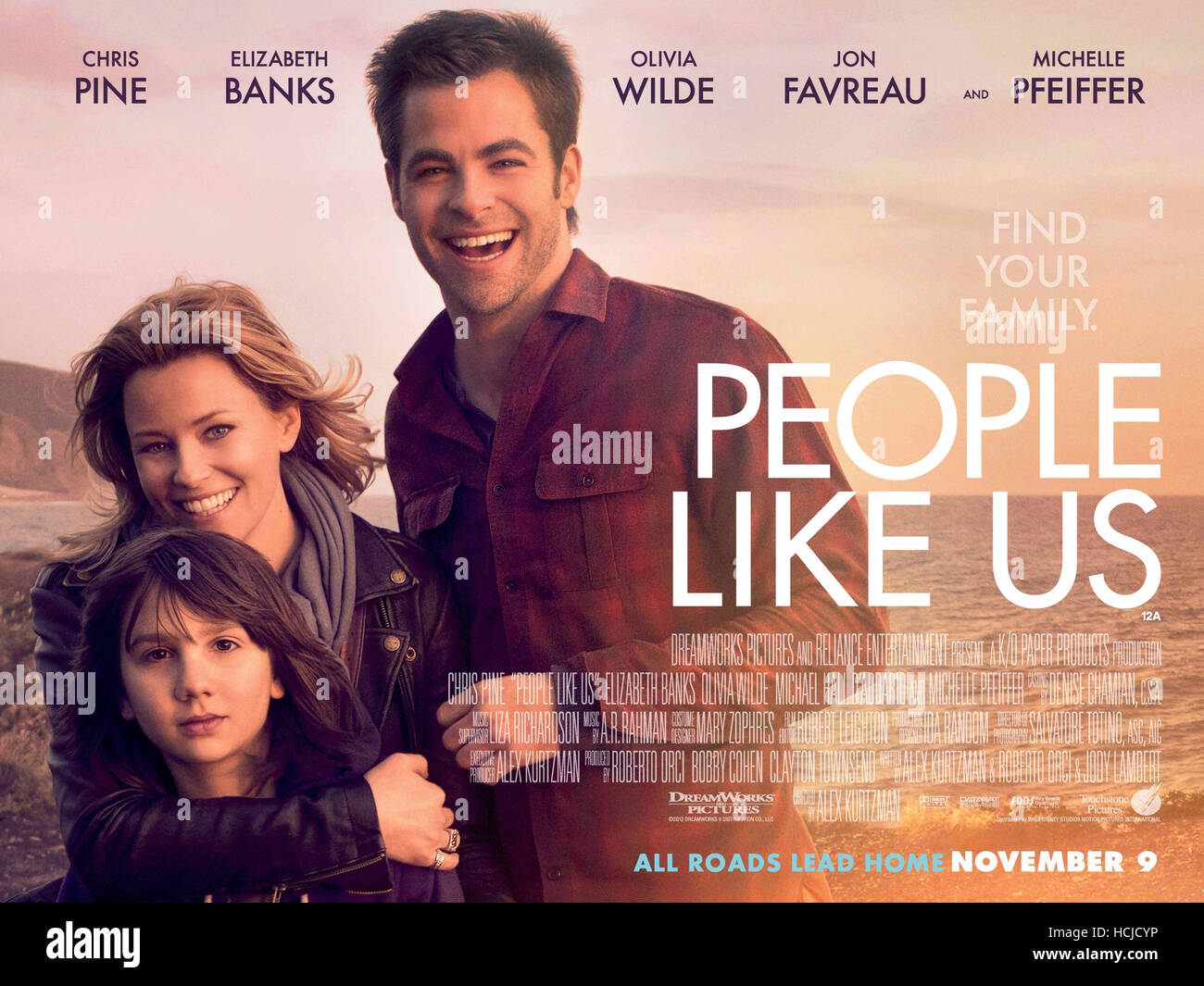 PEOPLE LIKE US, British poster art, from left: Michael Hall D'Addario ...