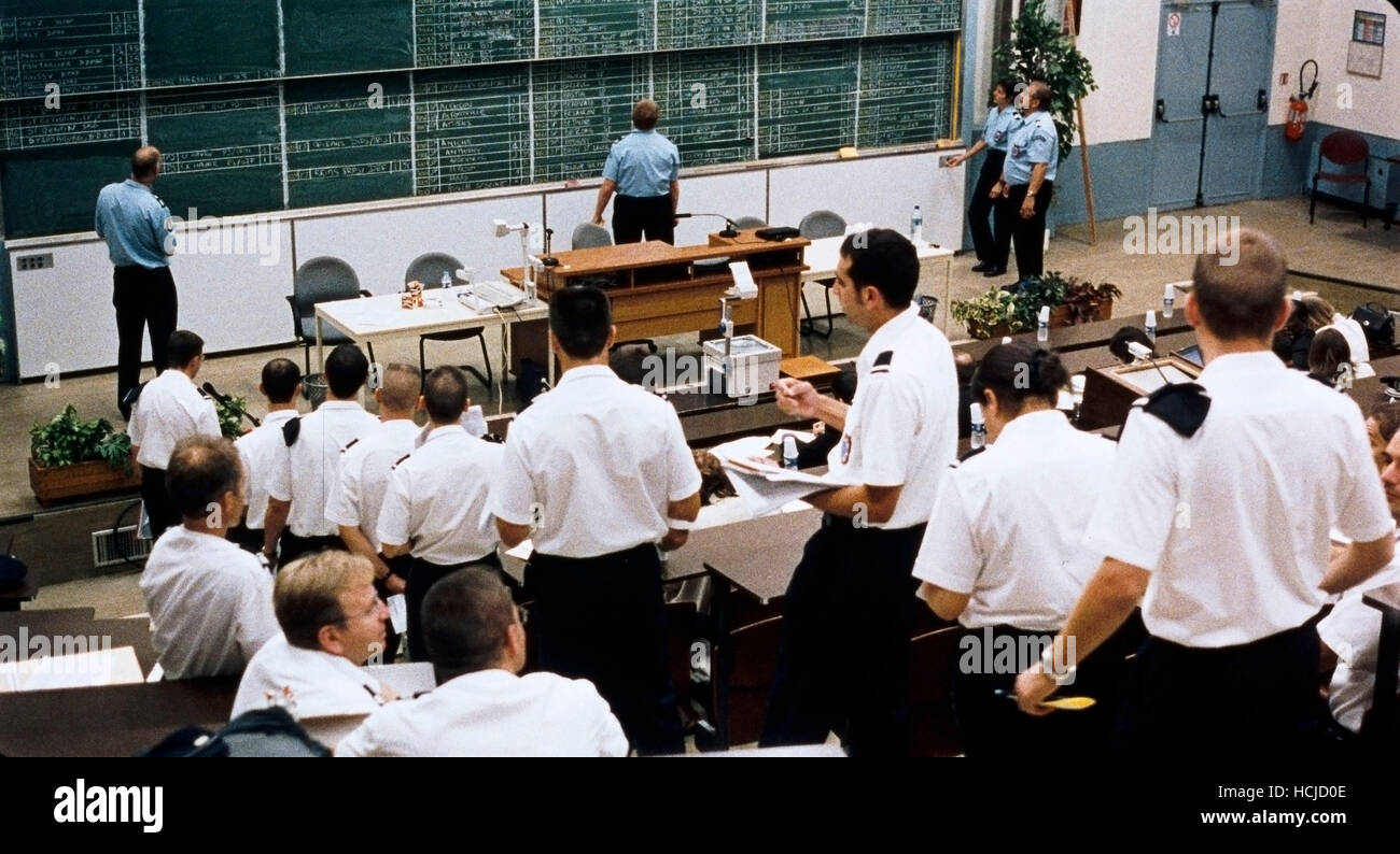 LE PETIT LIEUTENANT, a police academy classroom, 2005, ©Mars ...