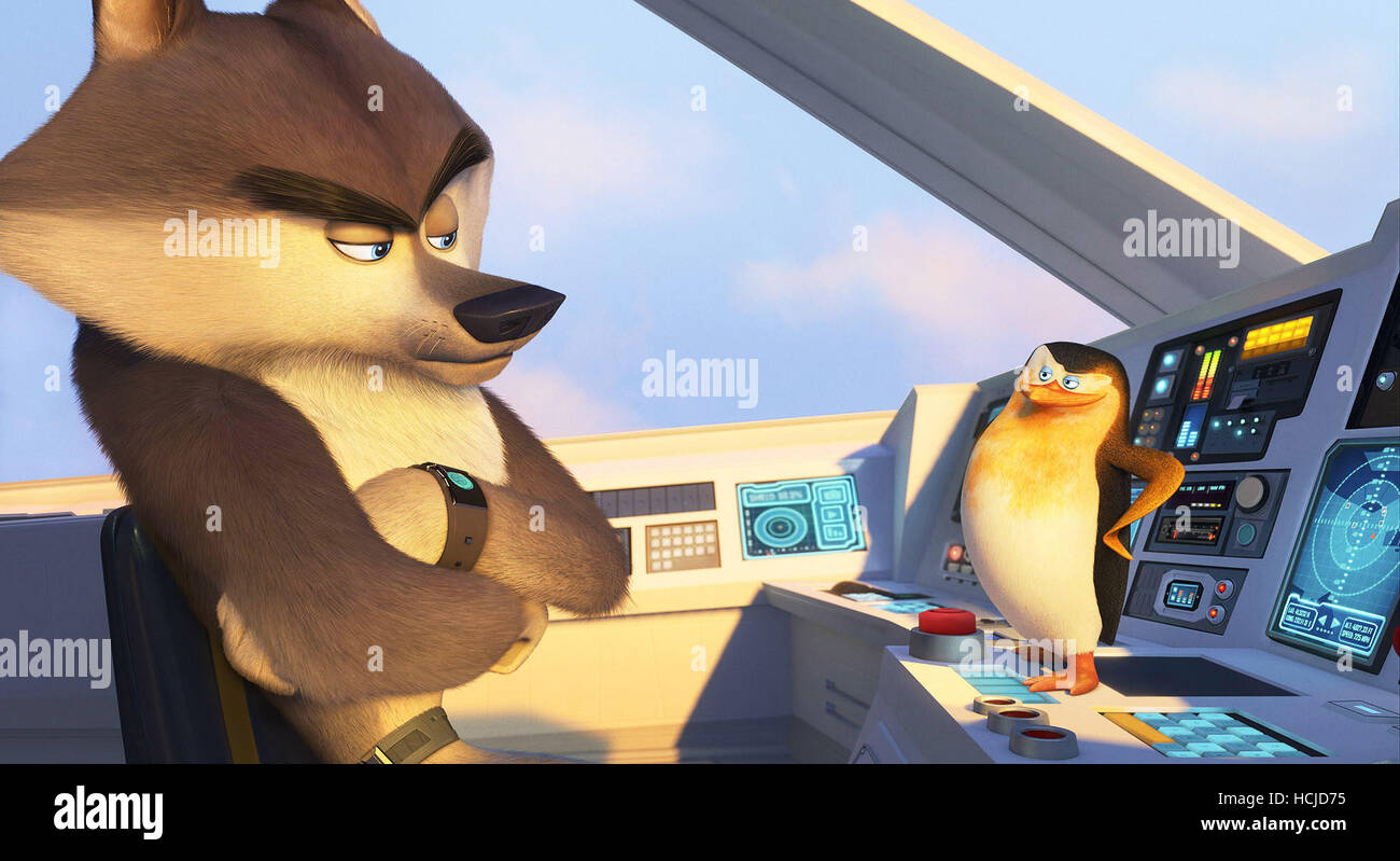 PENGUINS OF MADAGASCAR, from left: Classified (voice: Benedict ...