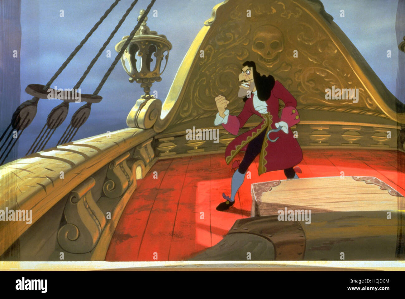 PETER PAN, Captain Hook, 1953 Stock Photo - Alamy