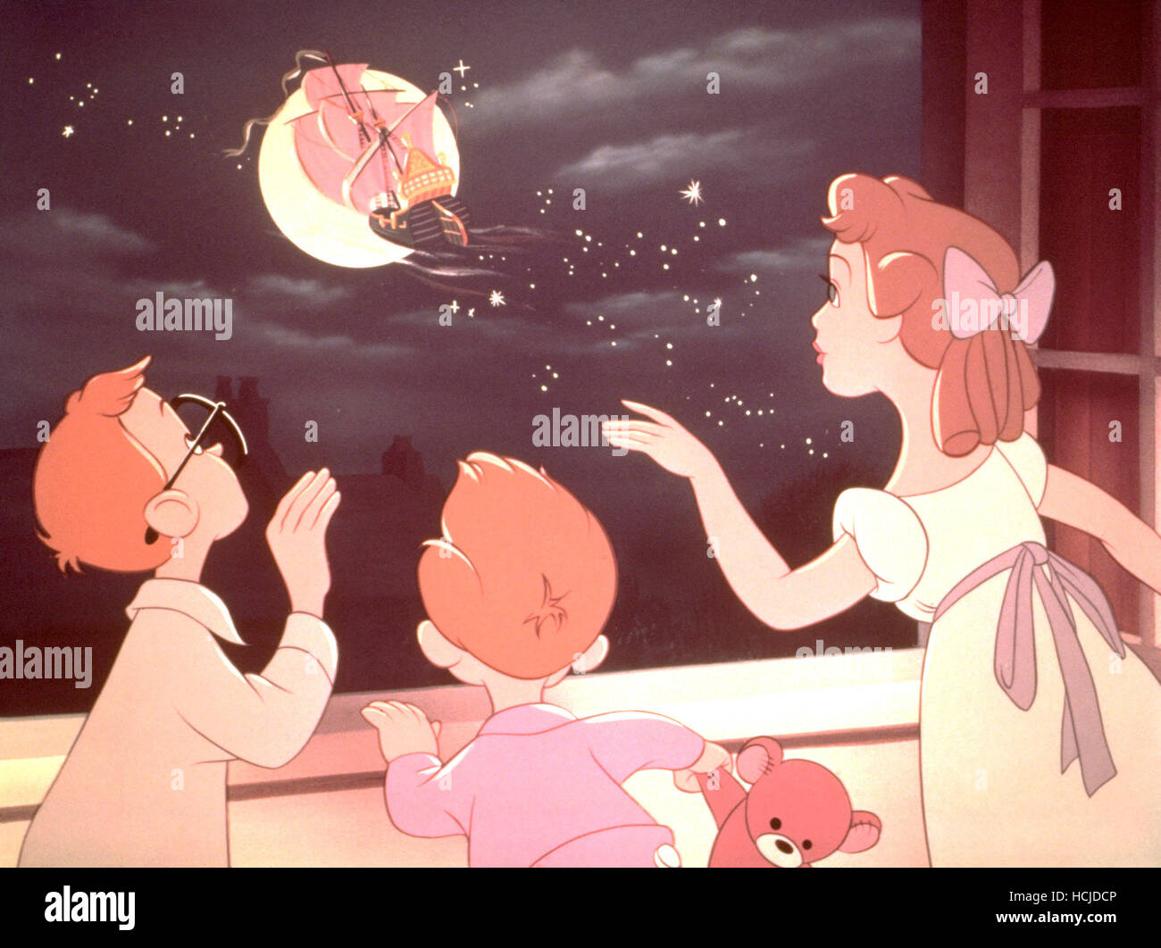 PETER PAN, John Darling, Michael Darling, Wendy Darling, 1953 Stock ...