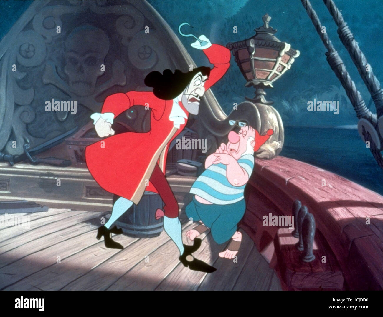 PETER PAN, Captain Hook, Mr. Smee, 1953 Stock Photo - Alamy