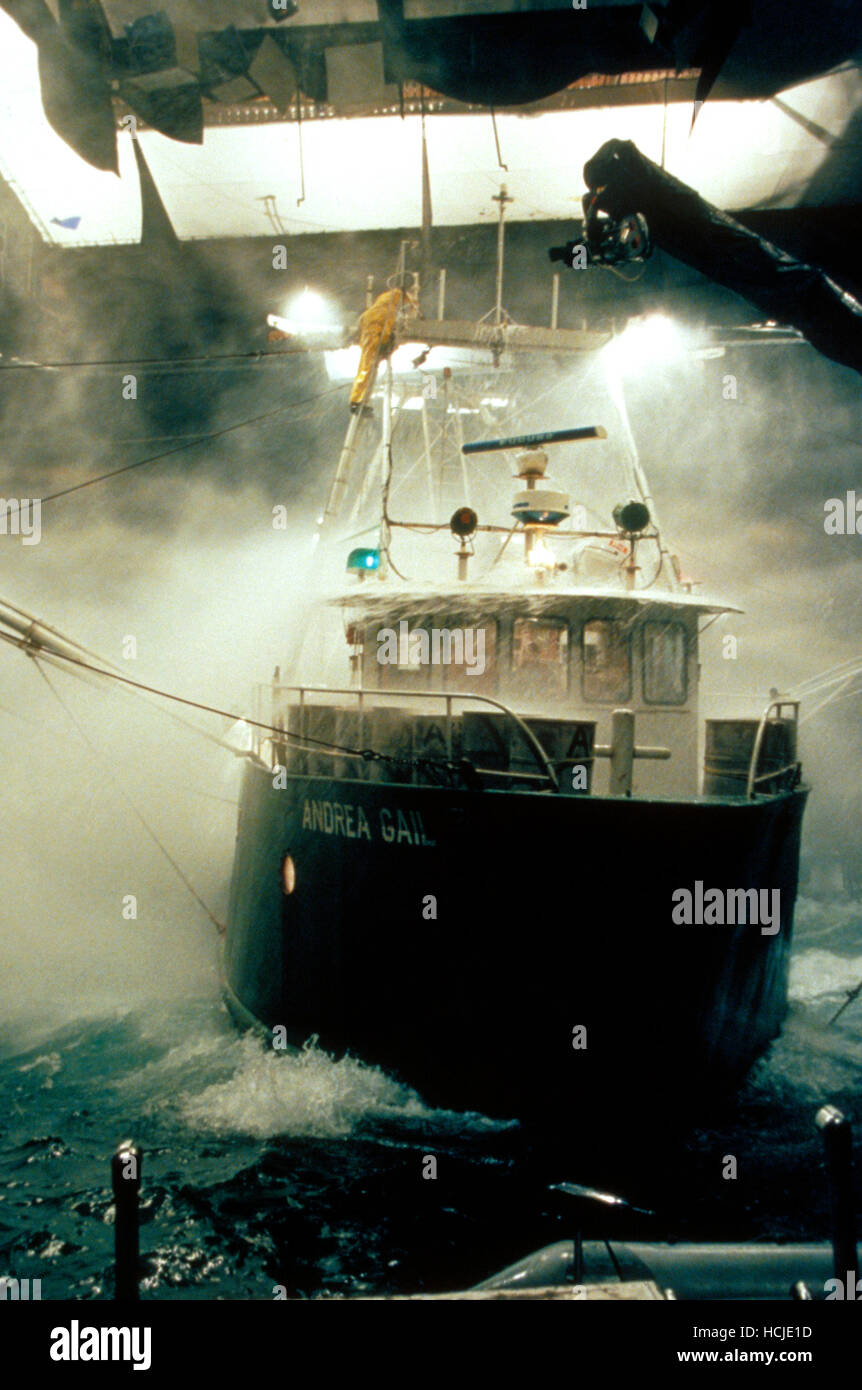 THE PERFECT STORM, ship on set, 2000, ©Warner Bros./courtesy Everett ...