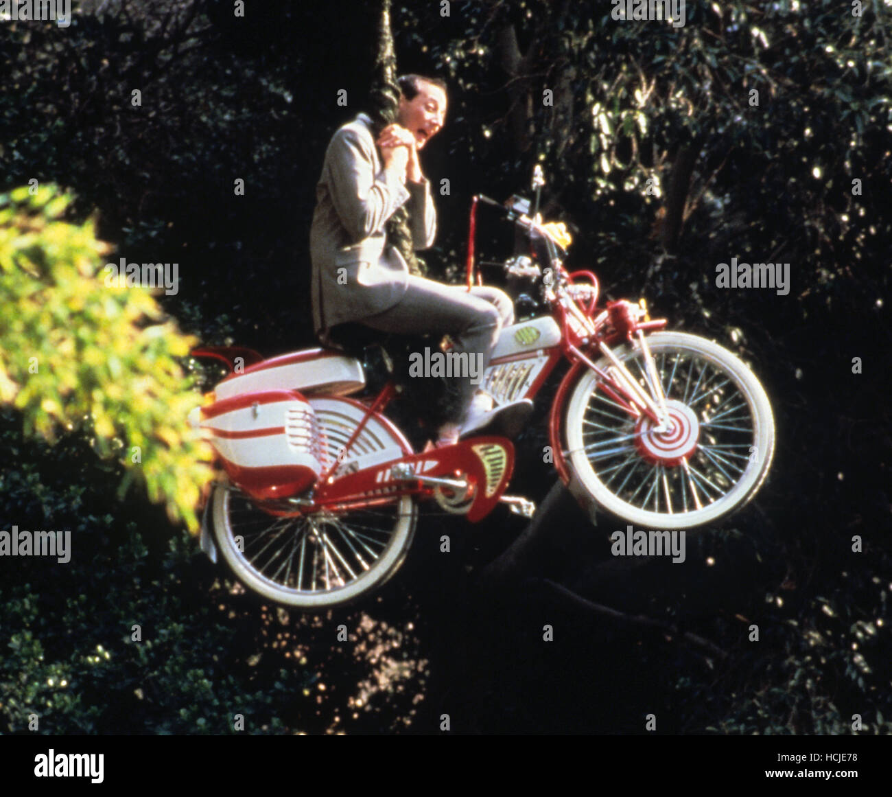 PEE WEE'S BIG ADVENTURE, Pee Wee Herman, 1985, (c) Warner Brothers ...