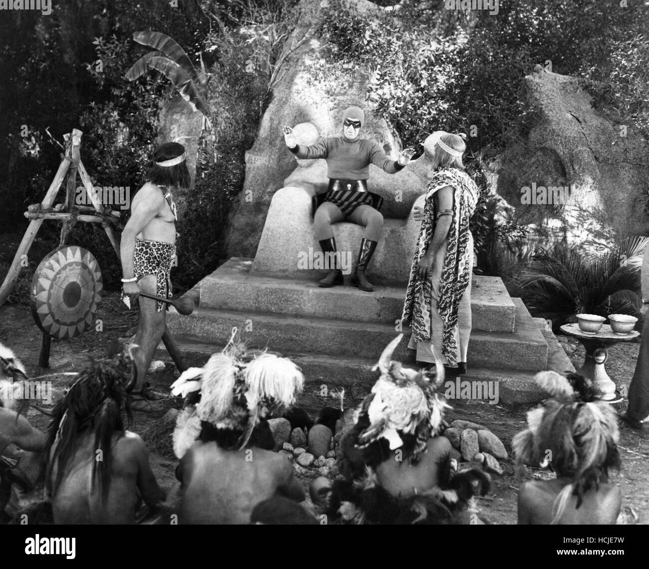 THE PHANTOM, second and third from center left: Tom Tyler, Stanley ...