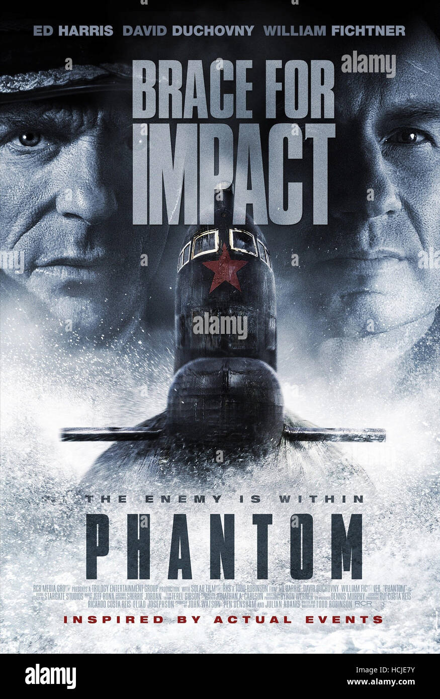 PHANTOM, US poster art, from left: Ed Harris, David Duchovny, 2013 ...