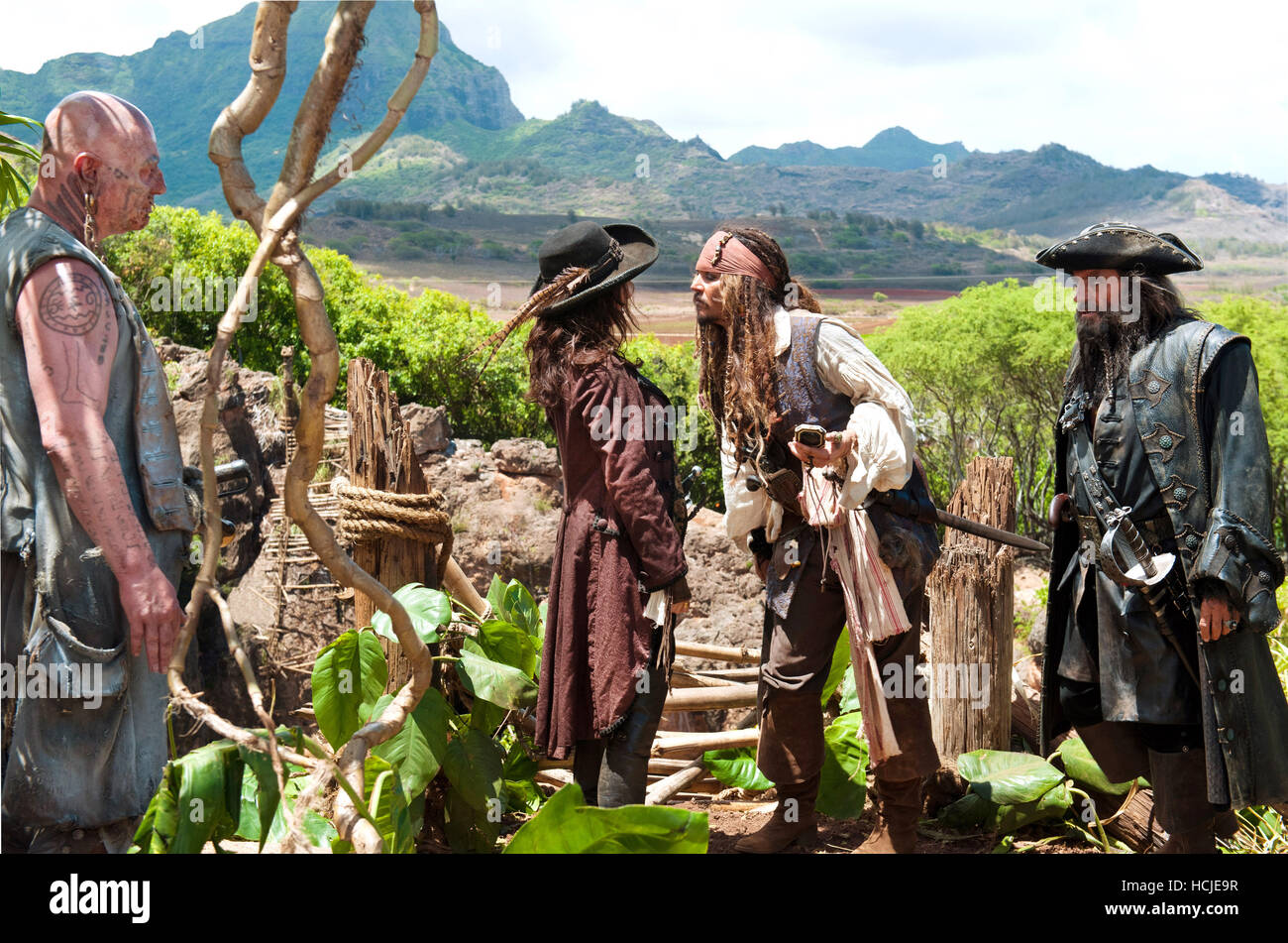 PIRATES OF THE CARIBBEAN: ON STRANGER TIDES, from left: Ian Mercer ...
