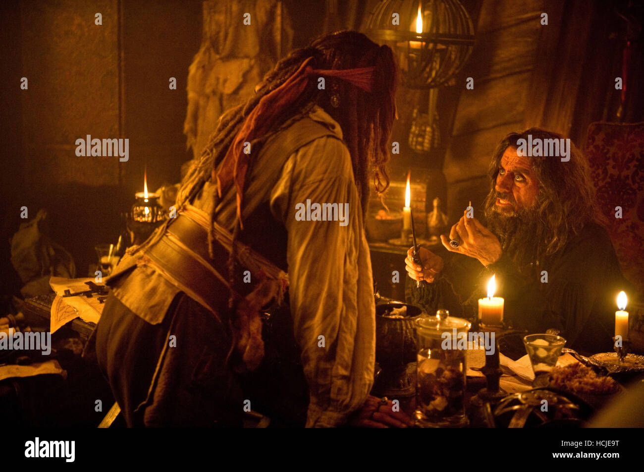 PIRATES OF THE CARIBBEAN: ON STRANGER TIDES, from left: Johnny Depp ...