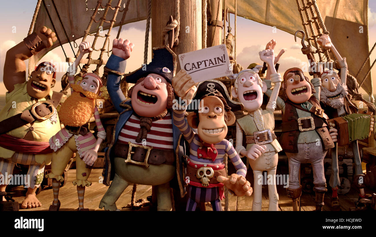The Pirates Band Of Misfits From Left Pirate Who Likes Kittens And Sunsets Voice Al Roker
