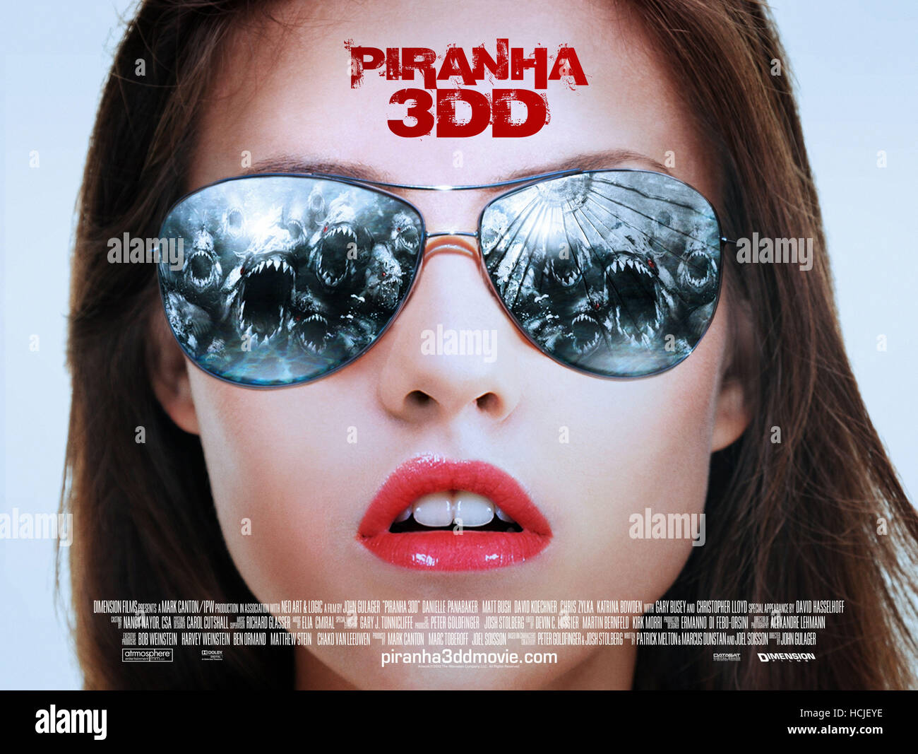 PIRANHA 3DD, British poster art, 2012. ©RADiUS-TWC/courtesy Everett ...