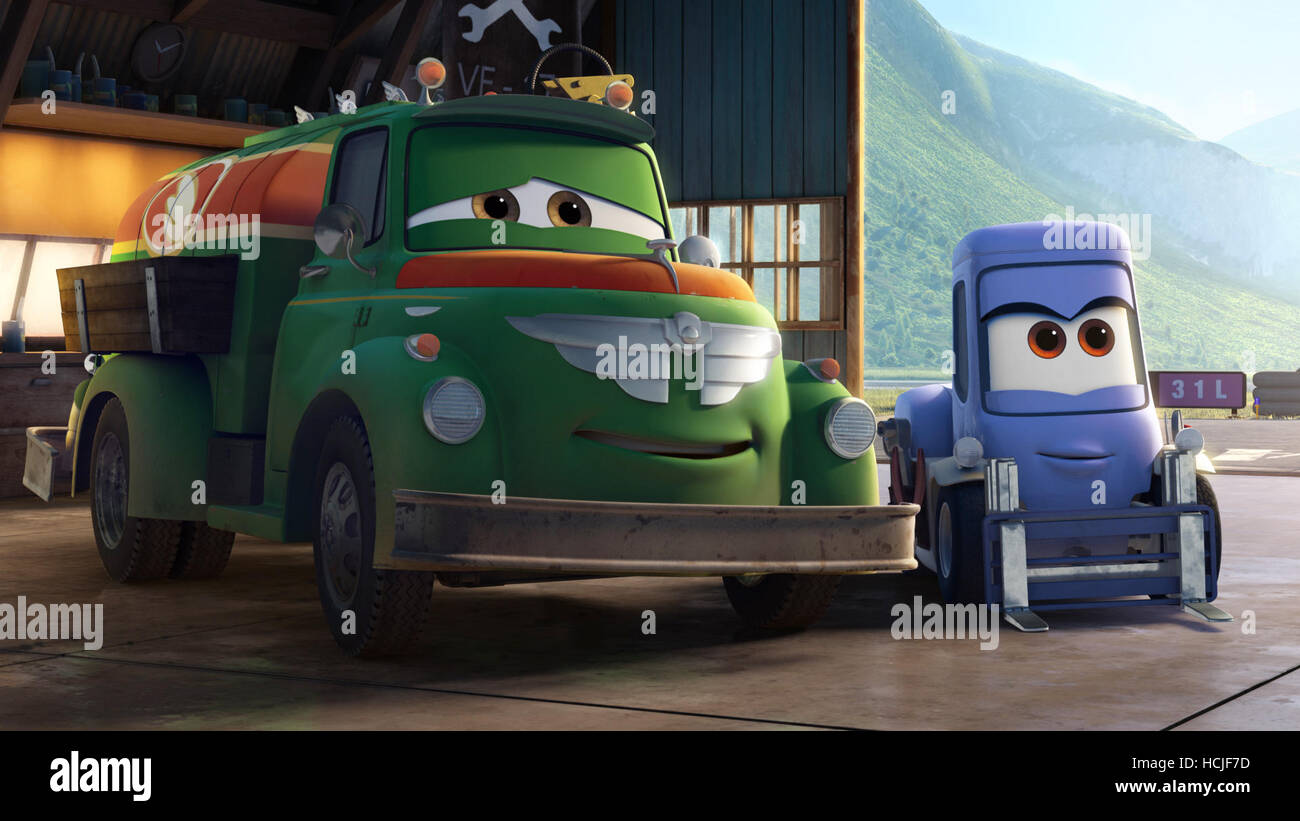 PLANES, from left: Chug (voice: Brad Garrett), Dottie (voice: Teri ...