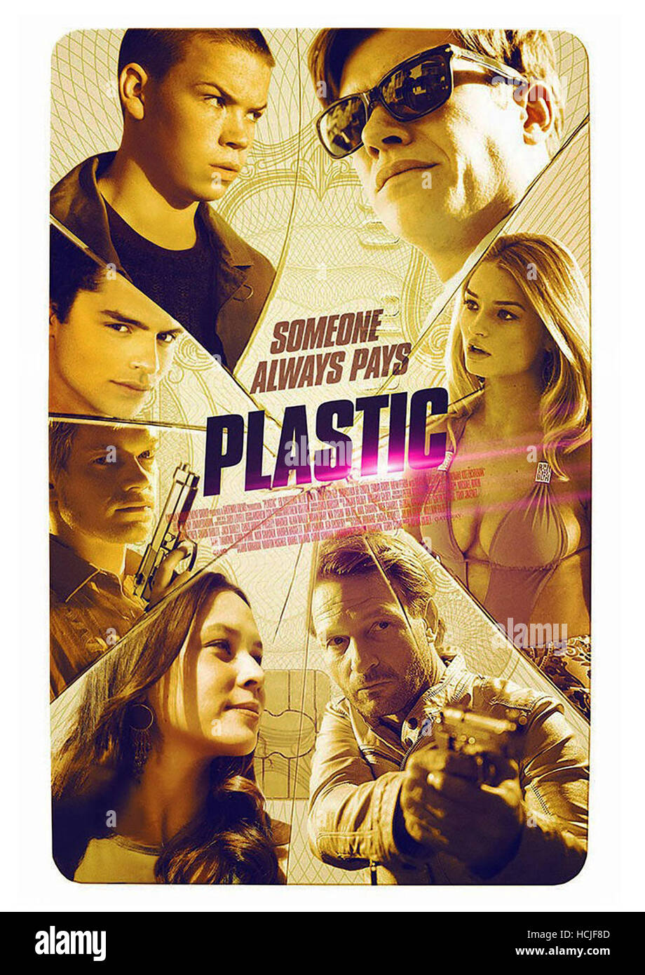 PLASTIC, British poster art, clockwise from top left: Will Poulter, Ed ...
