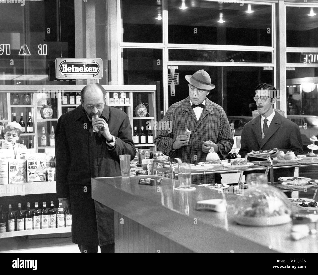 PLAYTIME, Jacques Tati (center), 1967 Stock Photo - Alamy