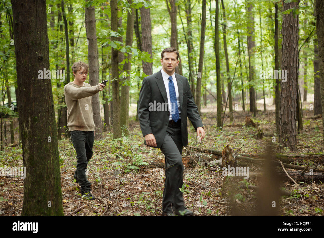 THE PLACE BEYOND THE PINES, from left: Dane DeHaan, Bradley Cooper ...