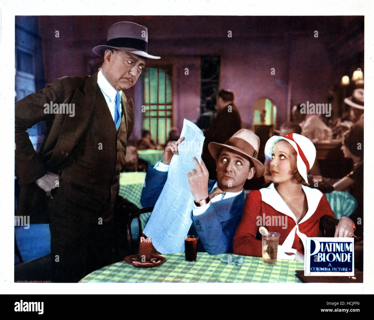 PLATINUM BLONDE, from left, Edmund Breese, Robert Williams, Loretta ...