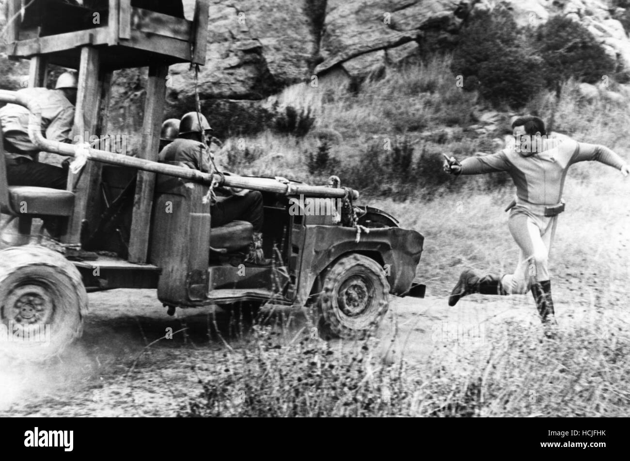 PLANET EARTH, right: John Saxon, 1974 Stock Photo - Alamy